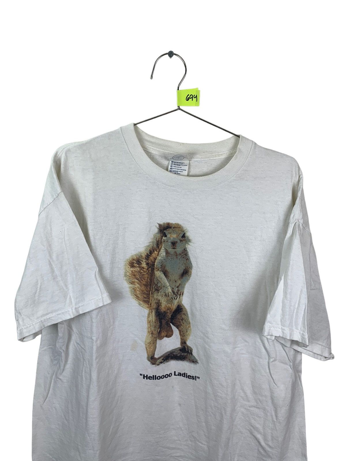 Japanese Brand × Streetwear × Vintage Vintage funny hello ladies ...