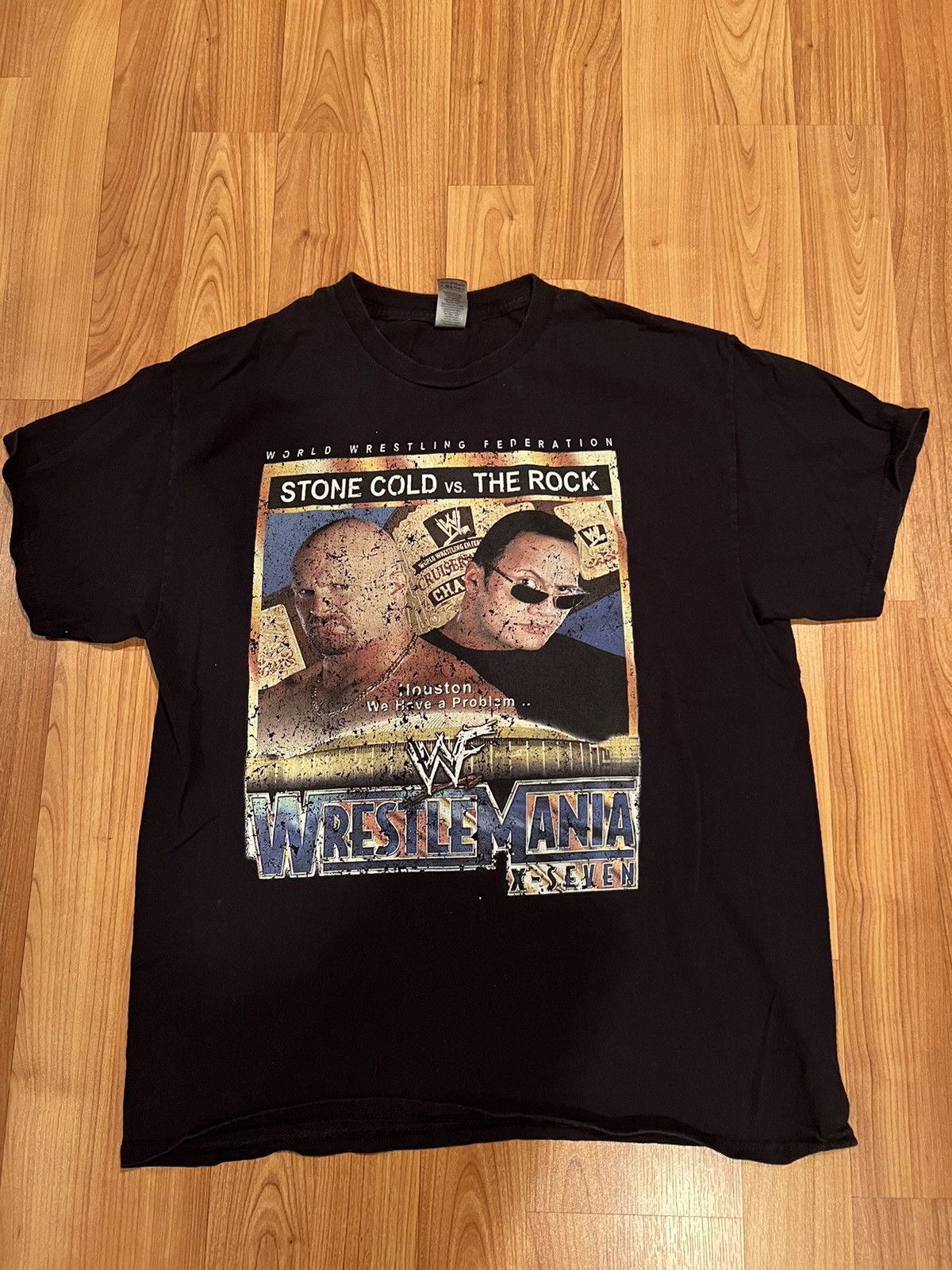 Vintage × WWE × WWF Vintage Bootleg WWF Wrestlemania 17 Promo T Shirt ...