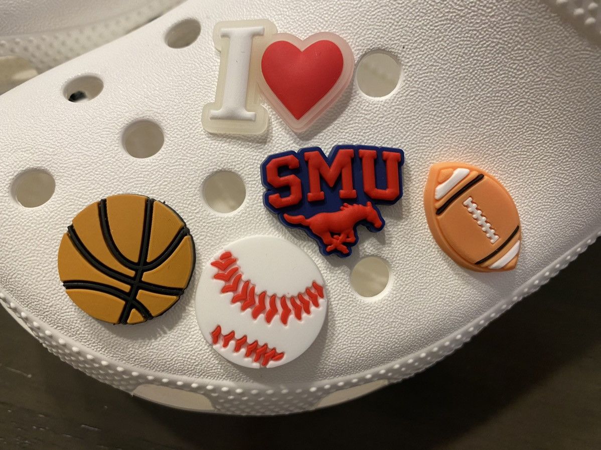 Other 5 SMU Mustangs Southern Methodist University, clog charms | Grailed