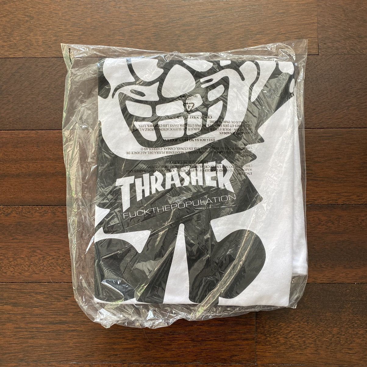 Fuck The Population FTP Thrasher Boris Logo Tee Large | Grailed Fuck The Population FTP Thrasher Boris Logo Tee Large | Grailed