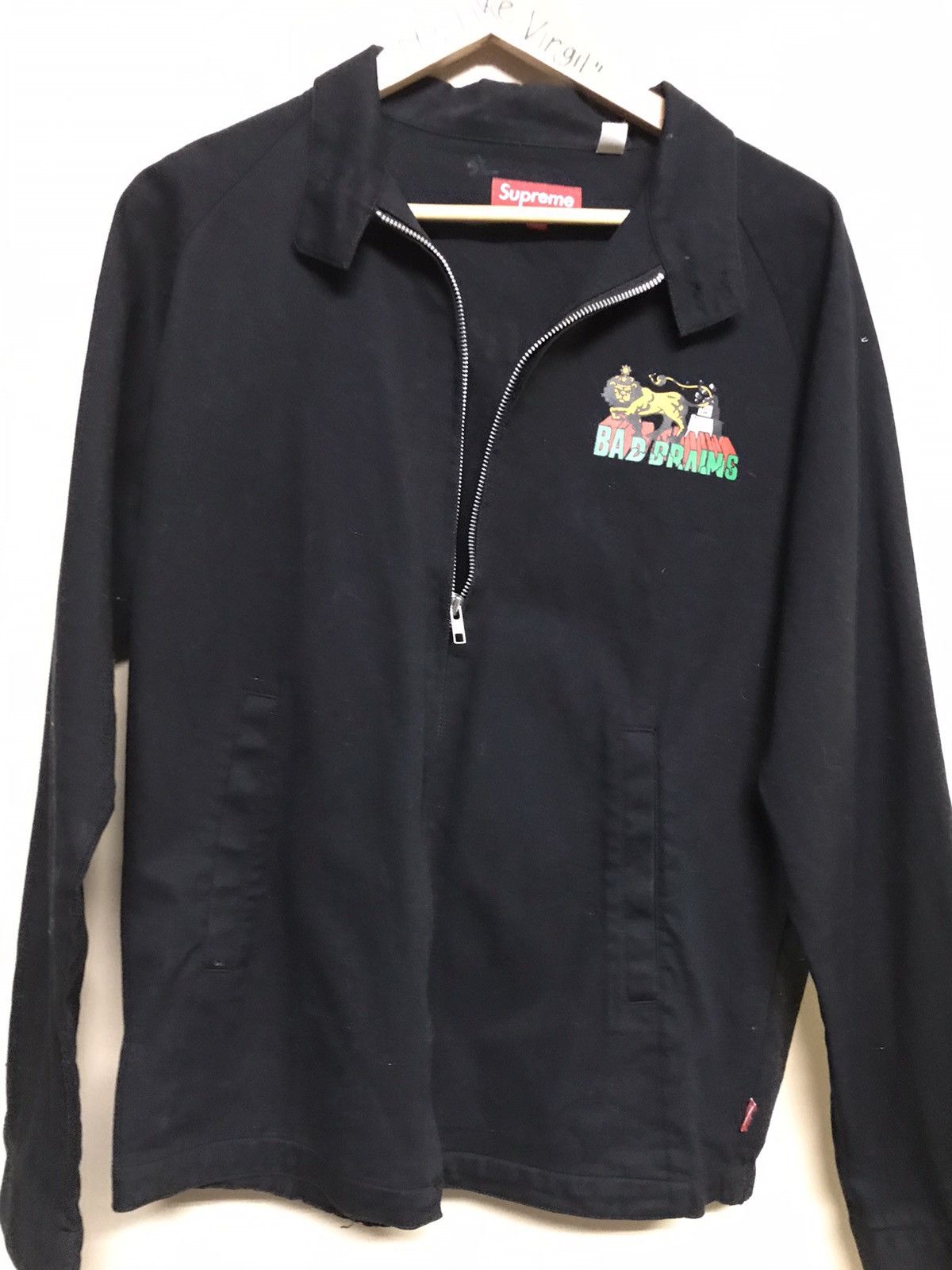 Streetwear × Supreme × Vintage Supreme Bad Brains Harrington jacket ...