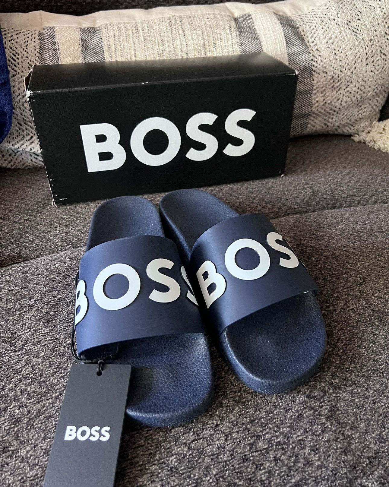 Hugo Boss Hugo Boss slides | Grailed