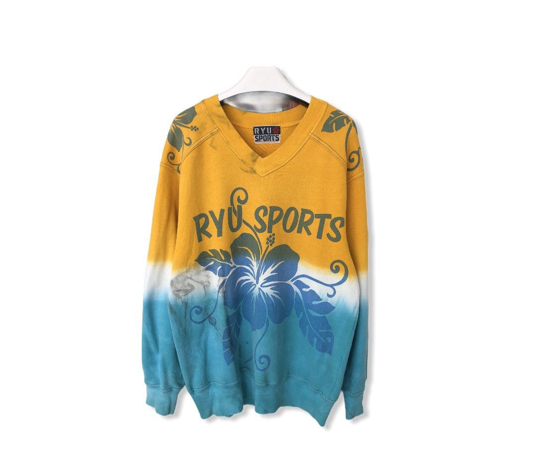 Vintage Vintage Ryu Sports Tie Dye Sweatshirt | Grailed
