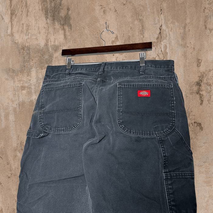 Dickies Charcoal Black Dickies Carpenter Pant Baggy Red Label Canvas ...