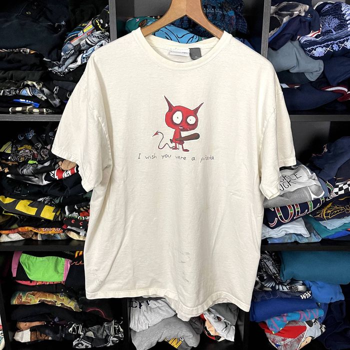 Vintage Y2K Shirt I wish You Were A Pinata Size XL Urban Pipeline | Grailed