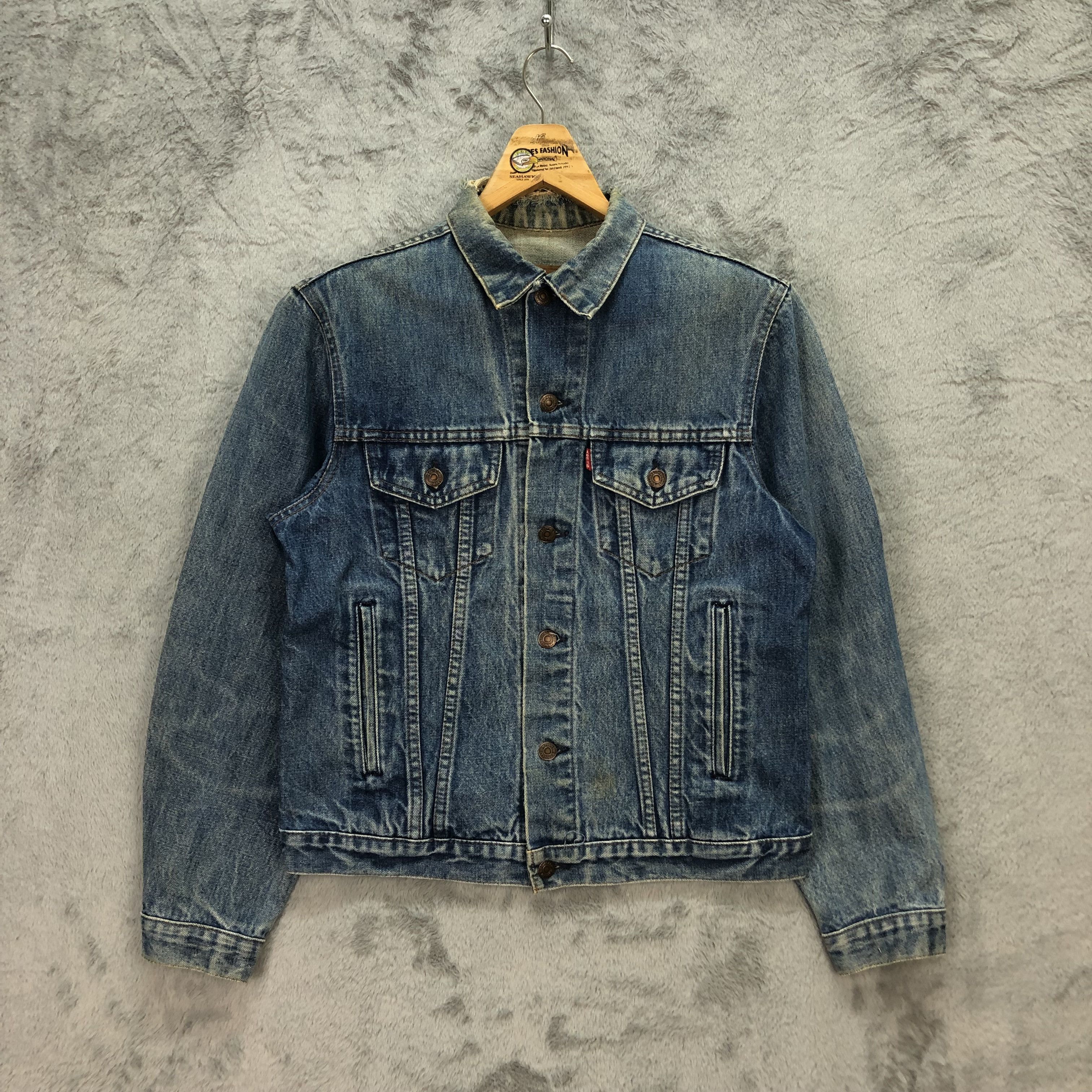 Rare VINTAGE LEVI'S 276 BUTTON TRUCKER DENIM JACKET #5557-197 | Grailed