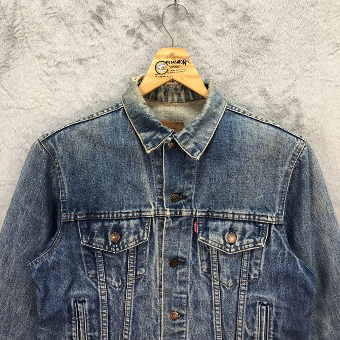 Rare VINTAGE LEVI'S 276 BUTTON TRUCKER DENIM JACKET #5557-197 | Grailed