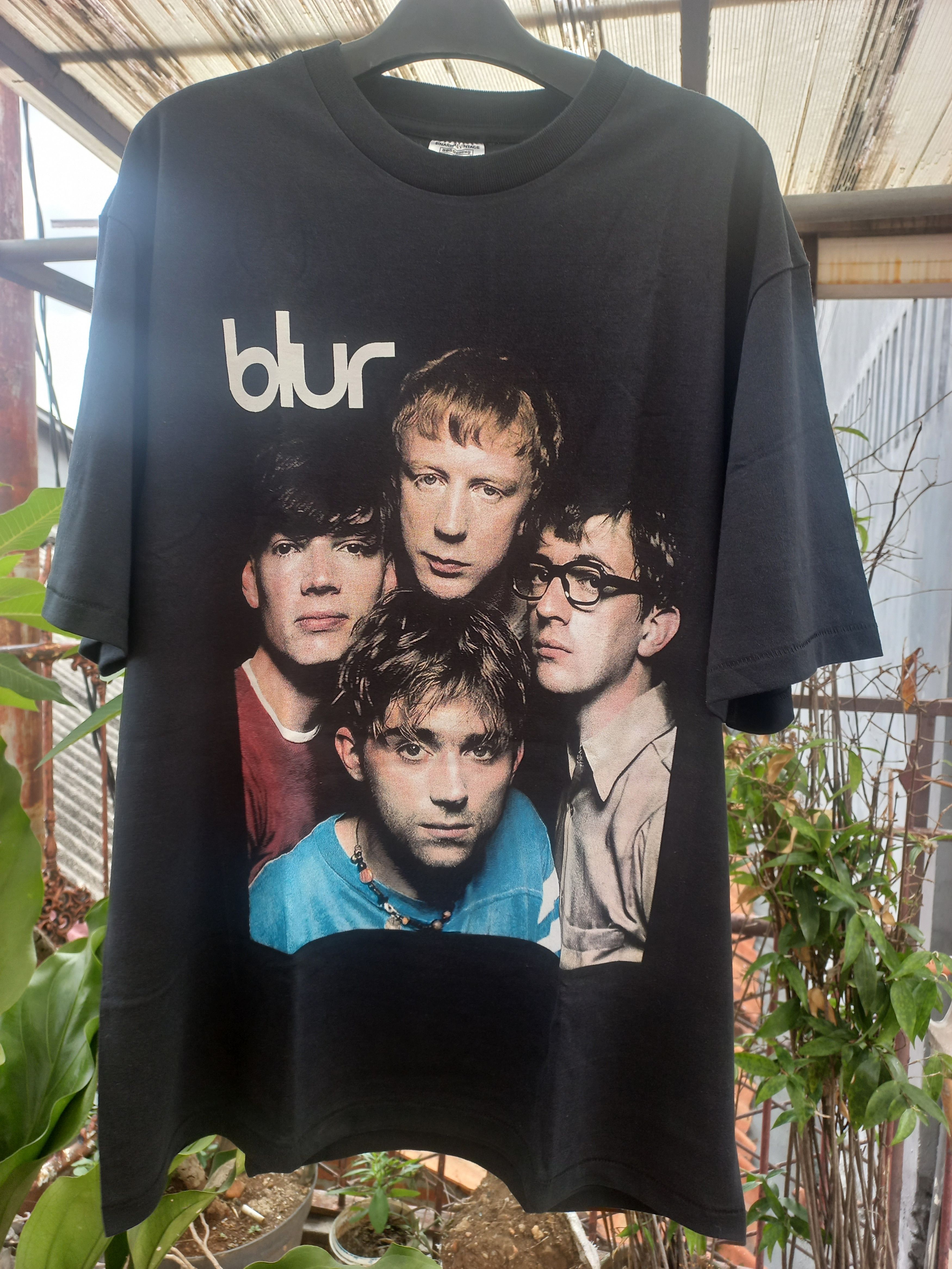 Band Tees × Vintage BLUR band tee - NEWSPAPPER x vintage band tee x ...