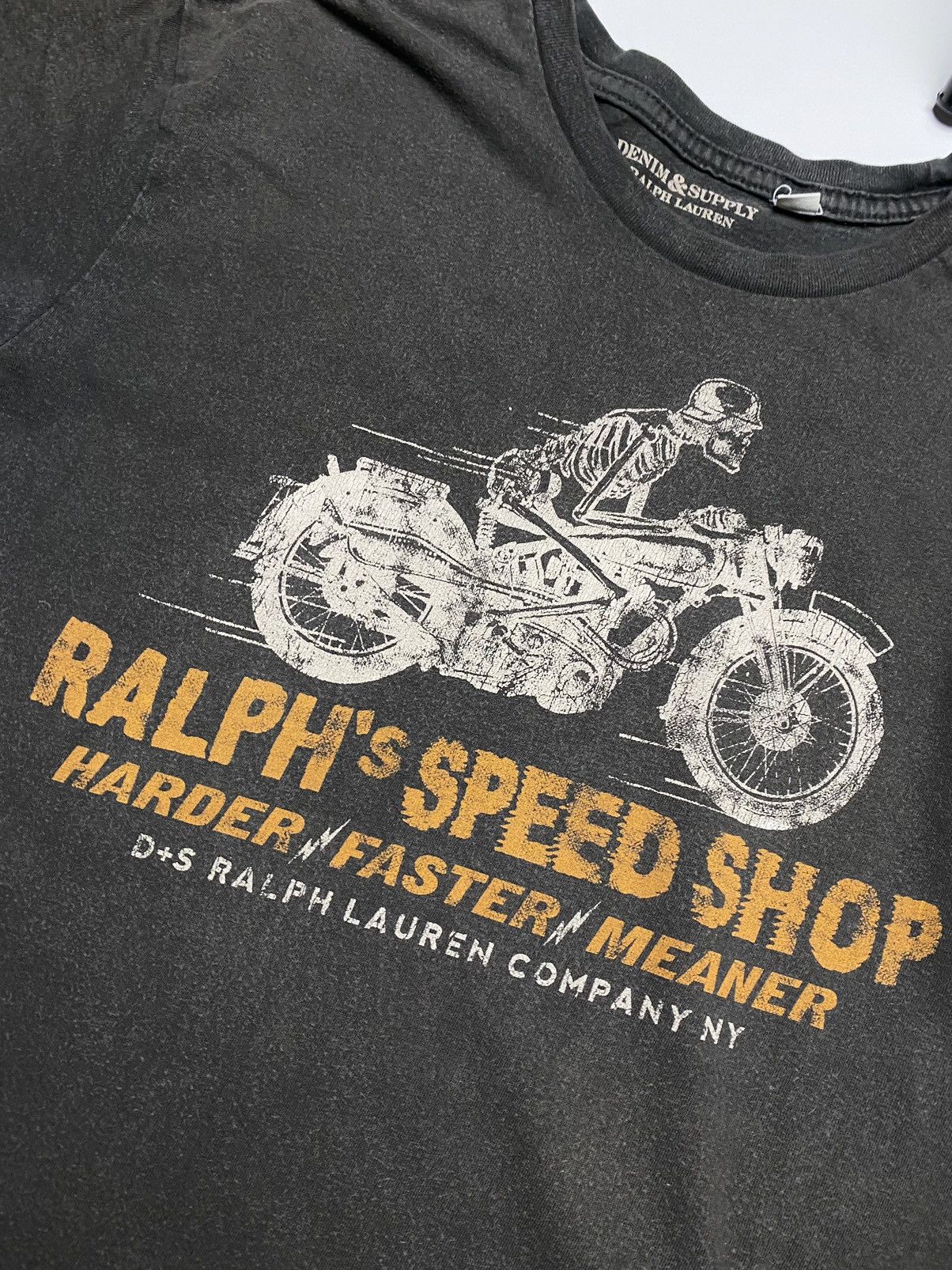 Ralph Lauren Vintage Denim & Supply Ralph Lauren Skeleton speed shop ...