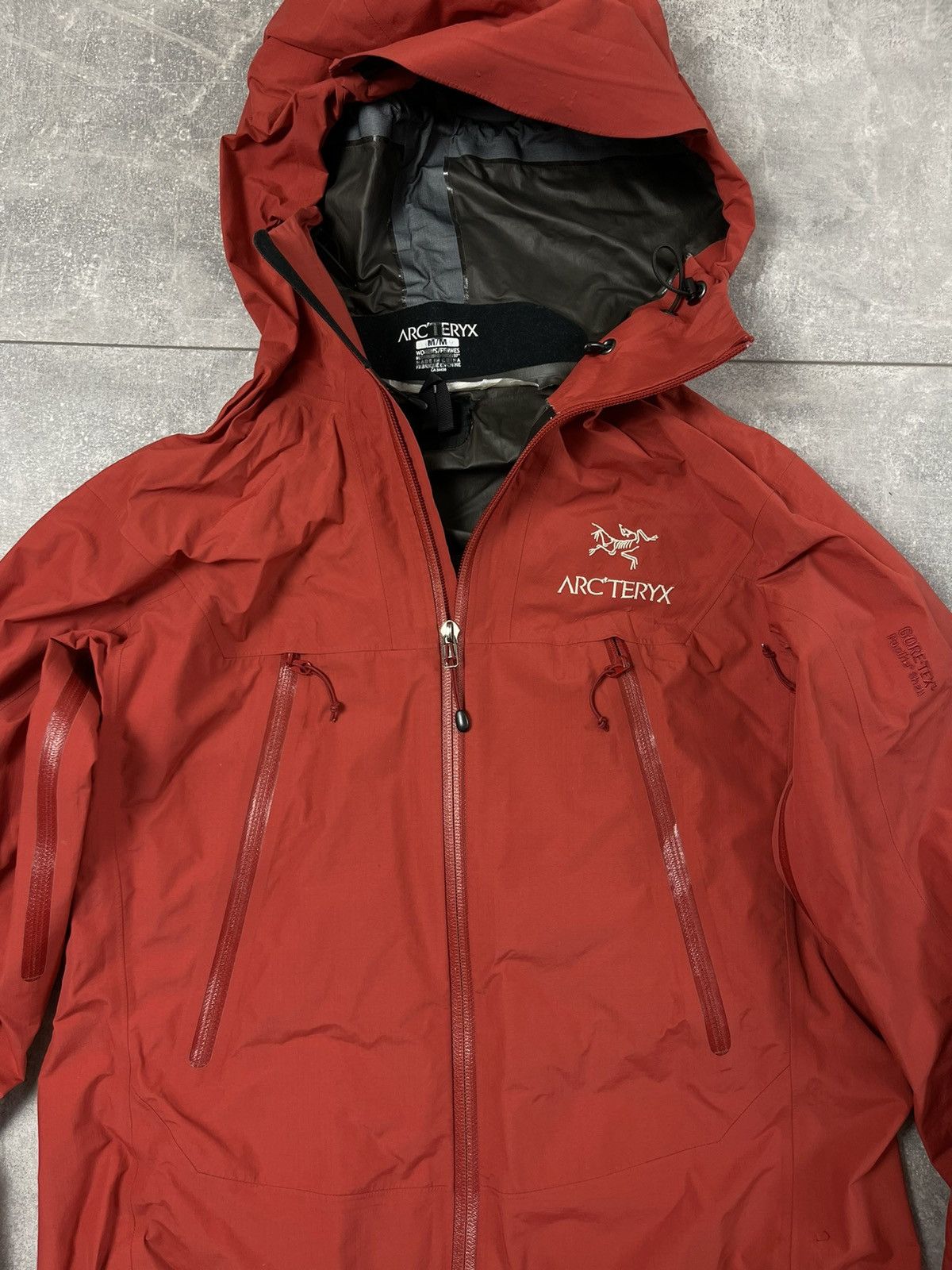 Arc'teryx Arcteryx red gore Tex jacket | Grailed