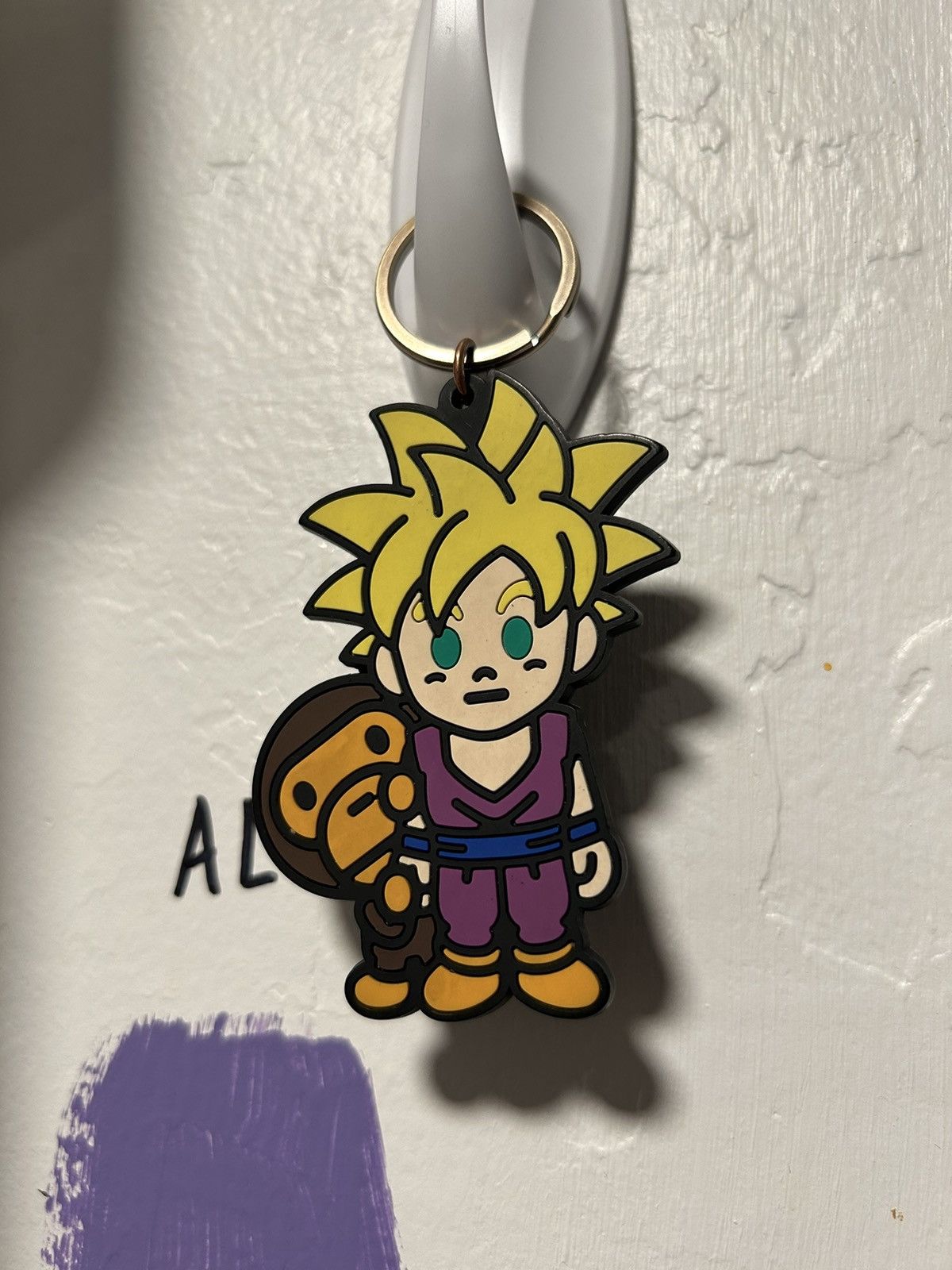 Bape Bape Dragon Ball Z Teen Gohan Keychain | Grailed