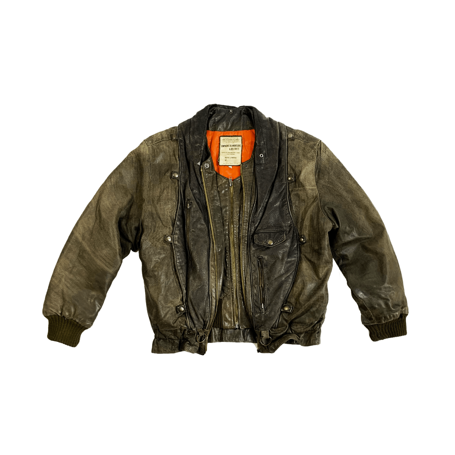 Marithe Francois Girbaud 1980s MFG Limited Edition Wide Aviator Jacket ...