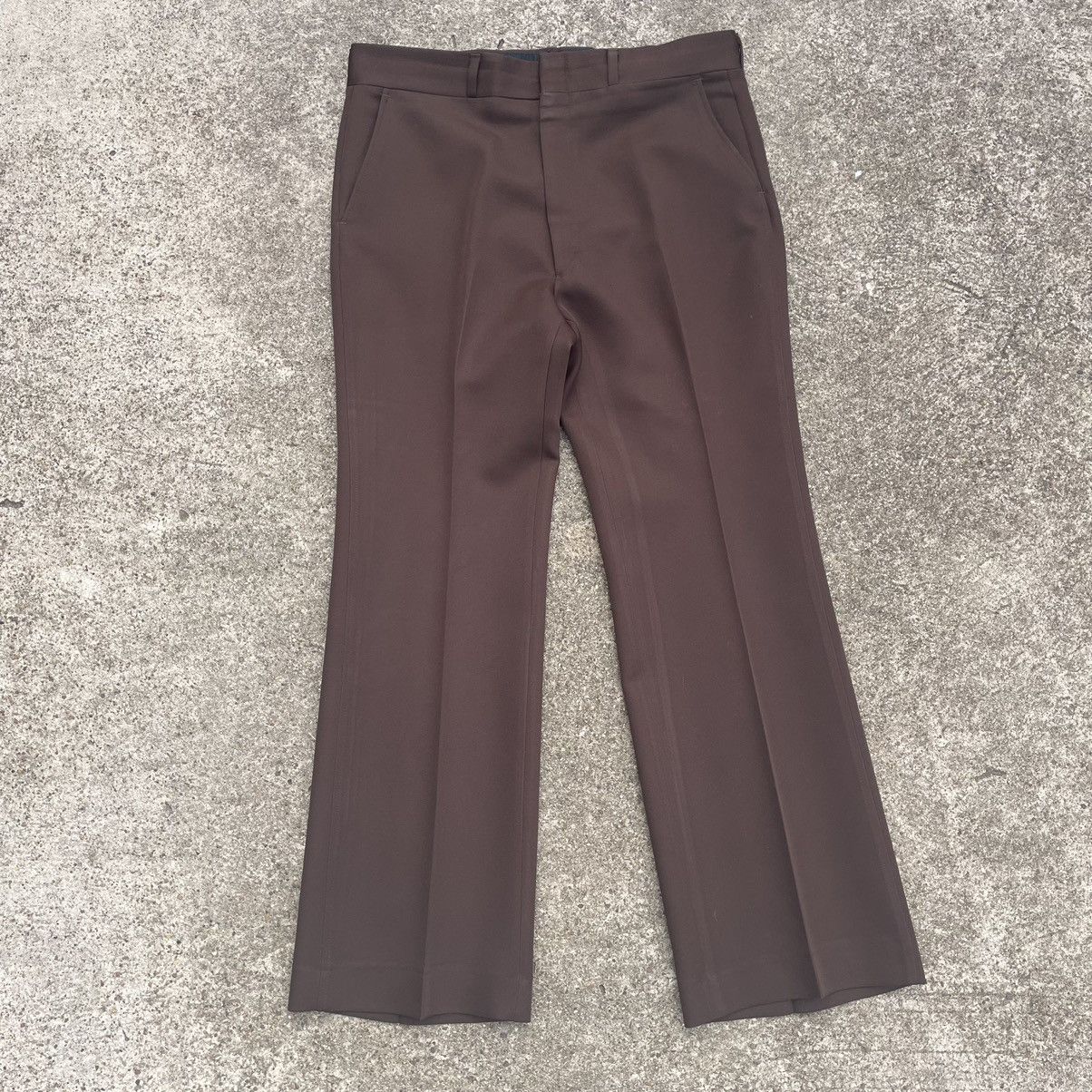 Vintage vtg usa made polyester earth slacks disco scovill 70s 80s | Grailed