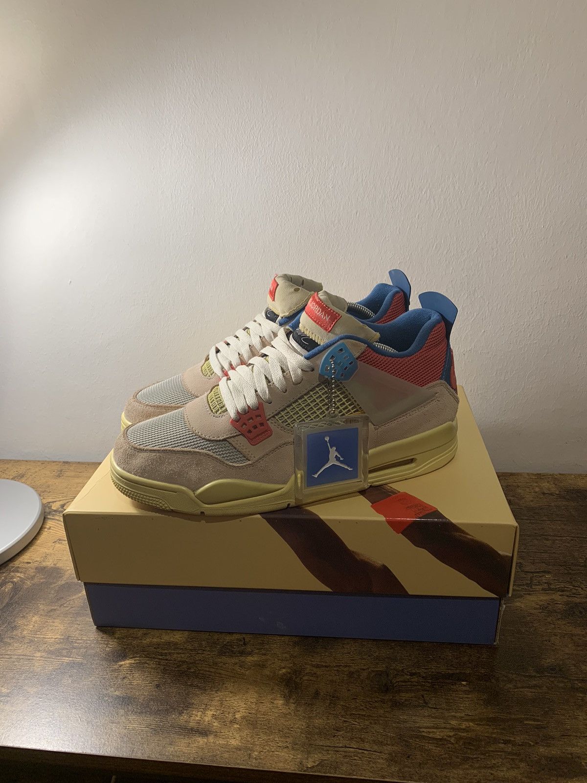 Jordan Brand × Union Jordan 4 Union Guava Ice | Grailed