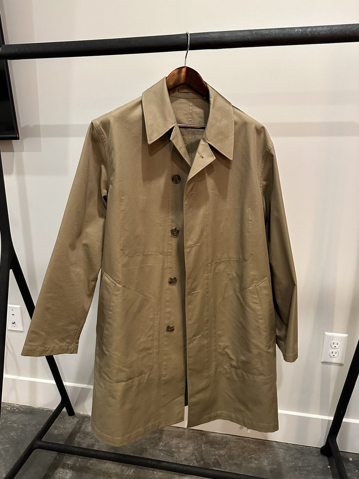 Uniqlo Khaki Uniqlo U Trench Coat | Grailed