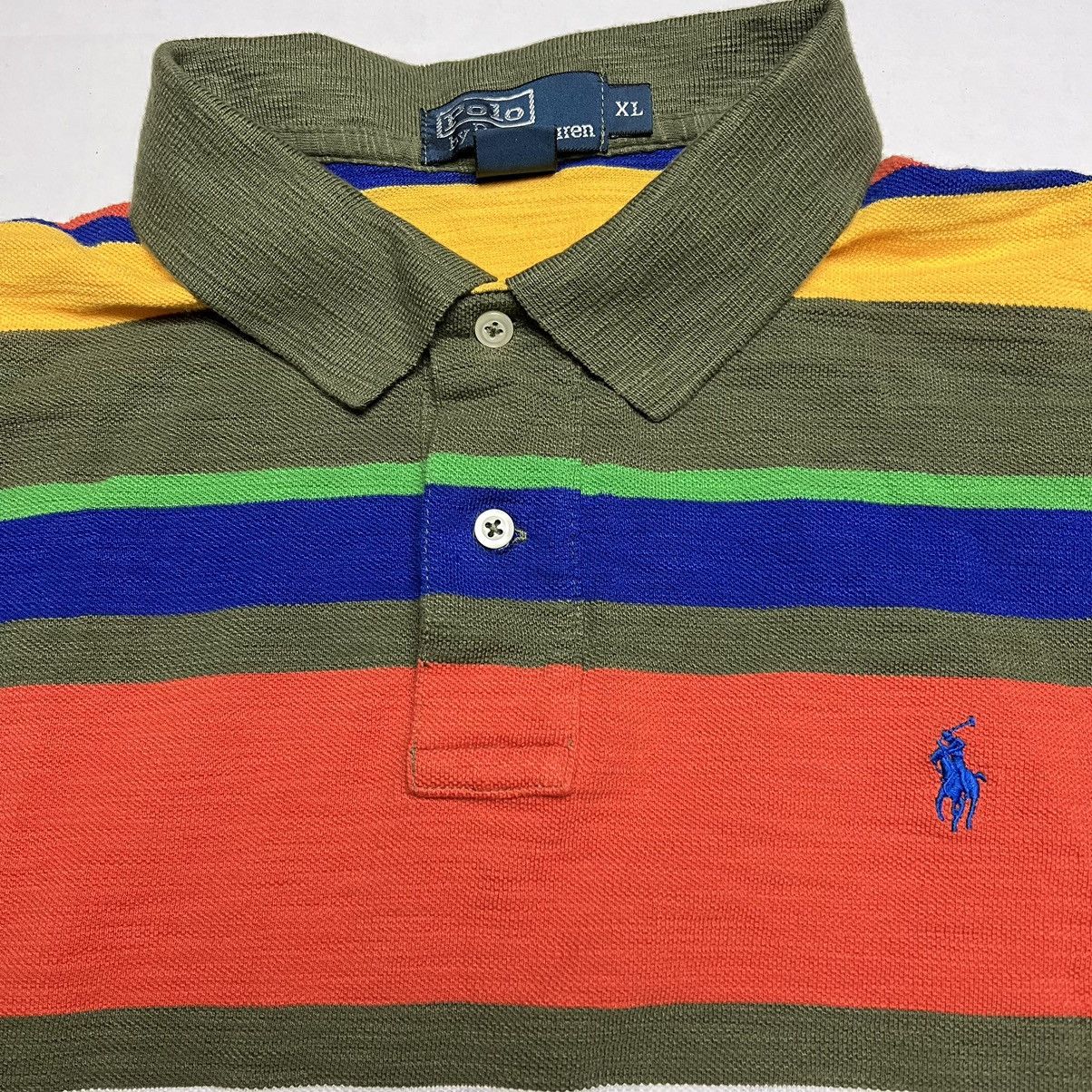 Polo Ralph Lauren Polo Ralph Lauren Textured Polo Shirt, Multi Colored ...