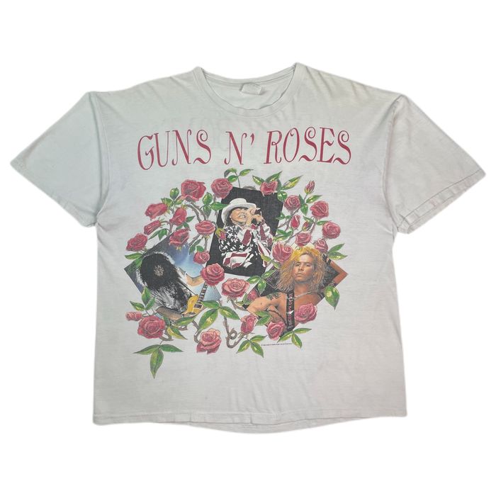 Vintage 1993 Guns 'N Roses Skin 'N Bones Tour Tee | Grailed