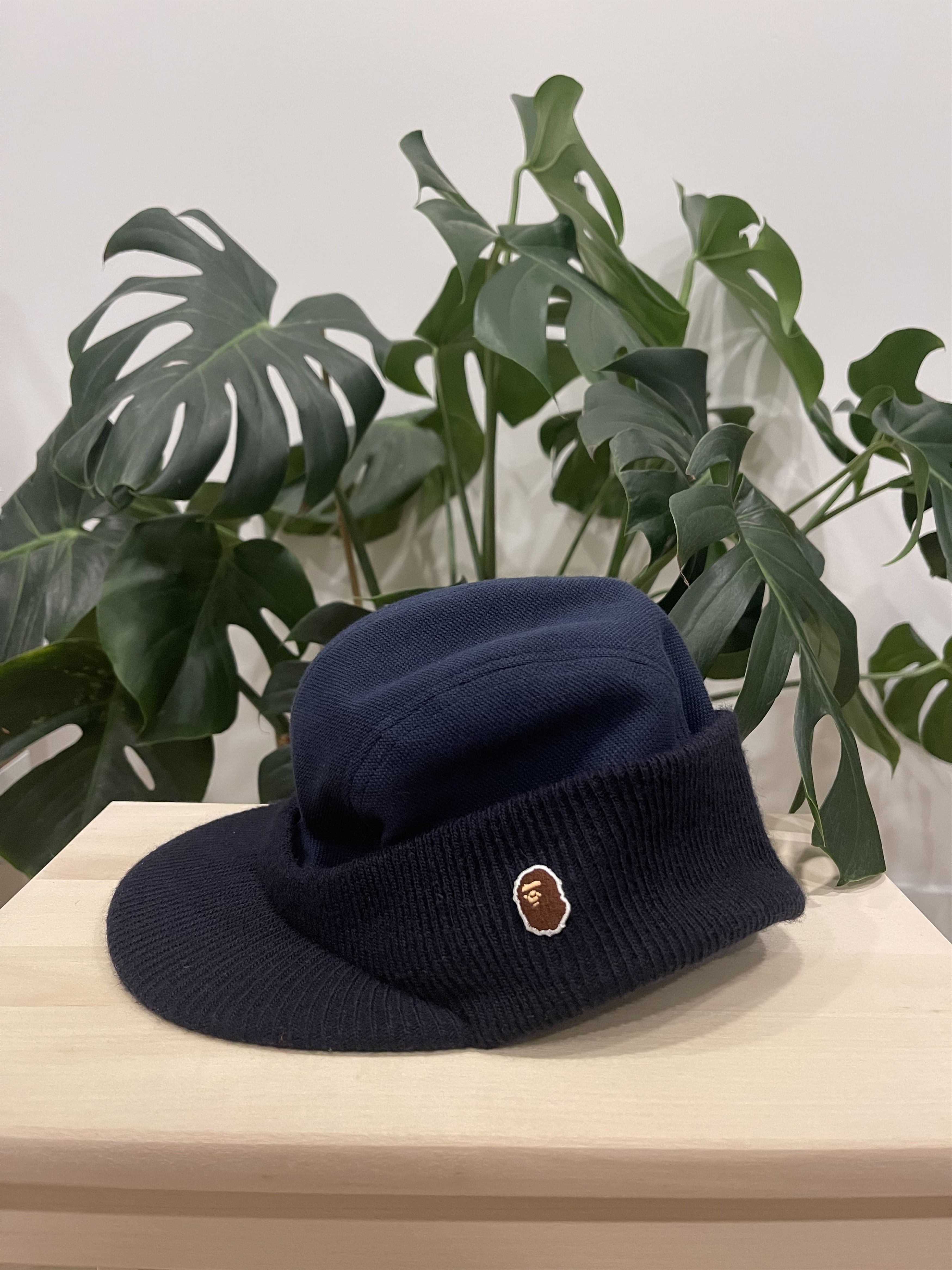Bape Vintage 2000s BAPE Knit Jet Cap NIGO ERA | Grailed