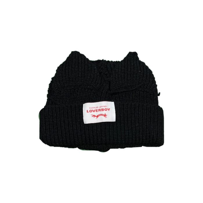 Charles Jeffrey LOVERBOY Charles Jeffrey Loverboy Black Cat Ear Beanie ...