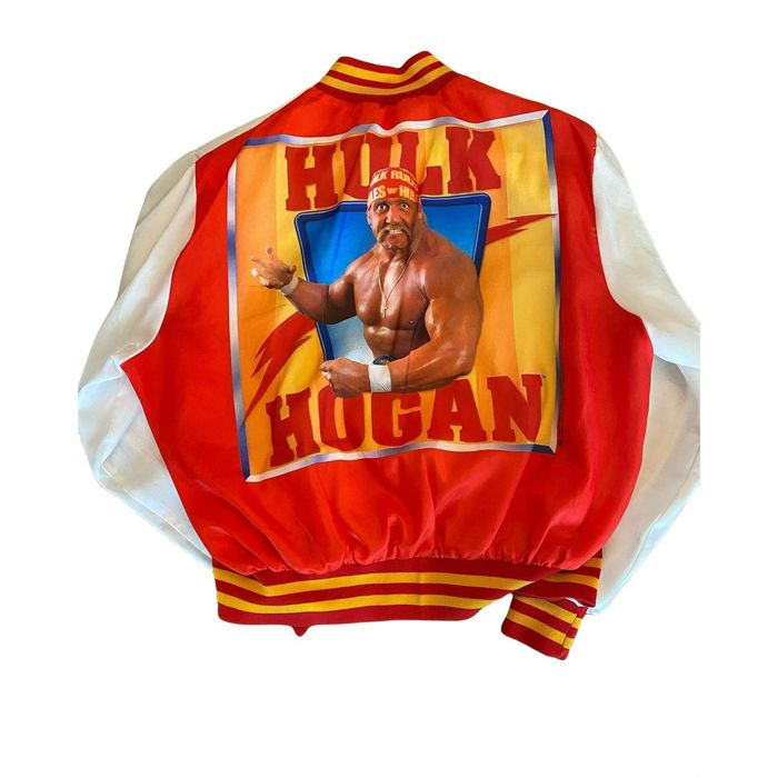 Wwf Vintage 1990 WWF Hulk Hogan Wrestling Jacket | Grailed