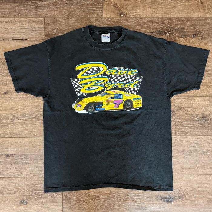 Vintage Vintage Dave Byrd Racing no. 7 t-shirt - SIZE XL | Grailed