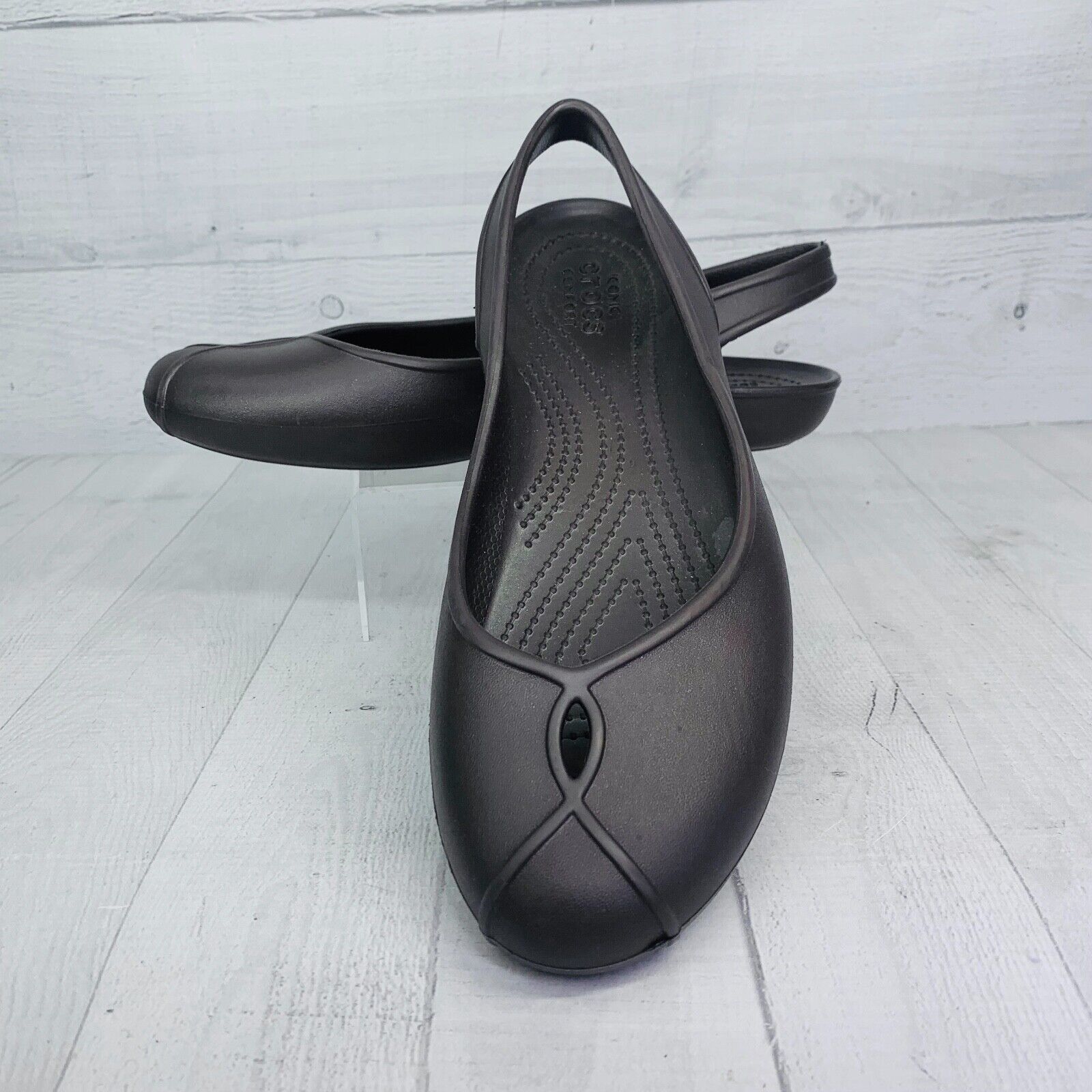 Crocs Crocs Olivia Slingback Ballet Flat Croslite Espresso | Grailed
