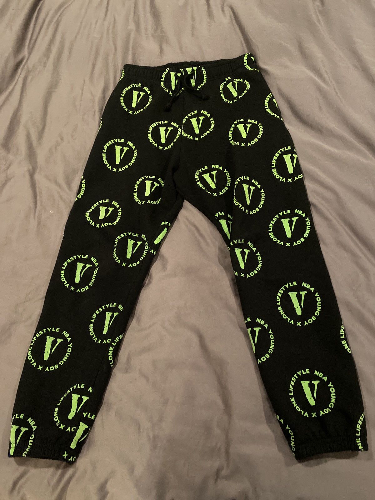 Vlone NBA YoungBoy x Vlone Cross Roads Sweatpants - Small | Grailed