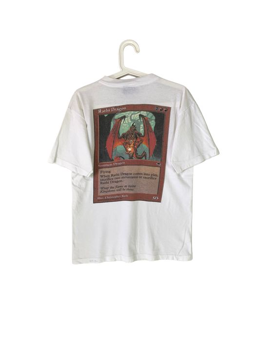 Vintage Magic the gathering rathi dragon vintage 90s tshirt | Grailed