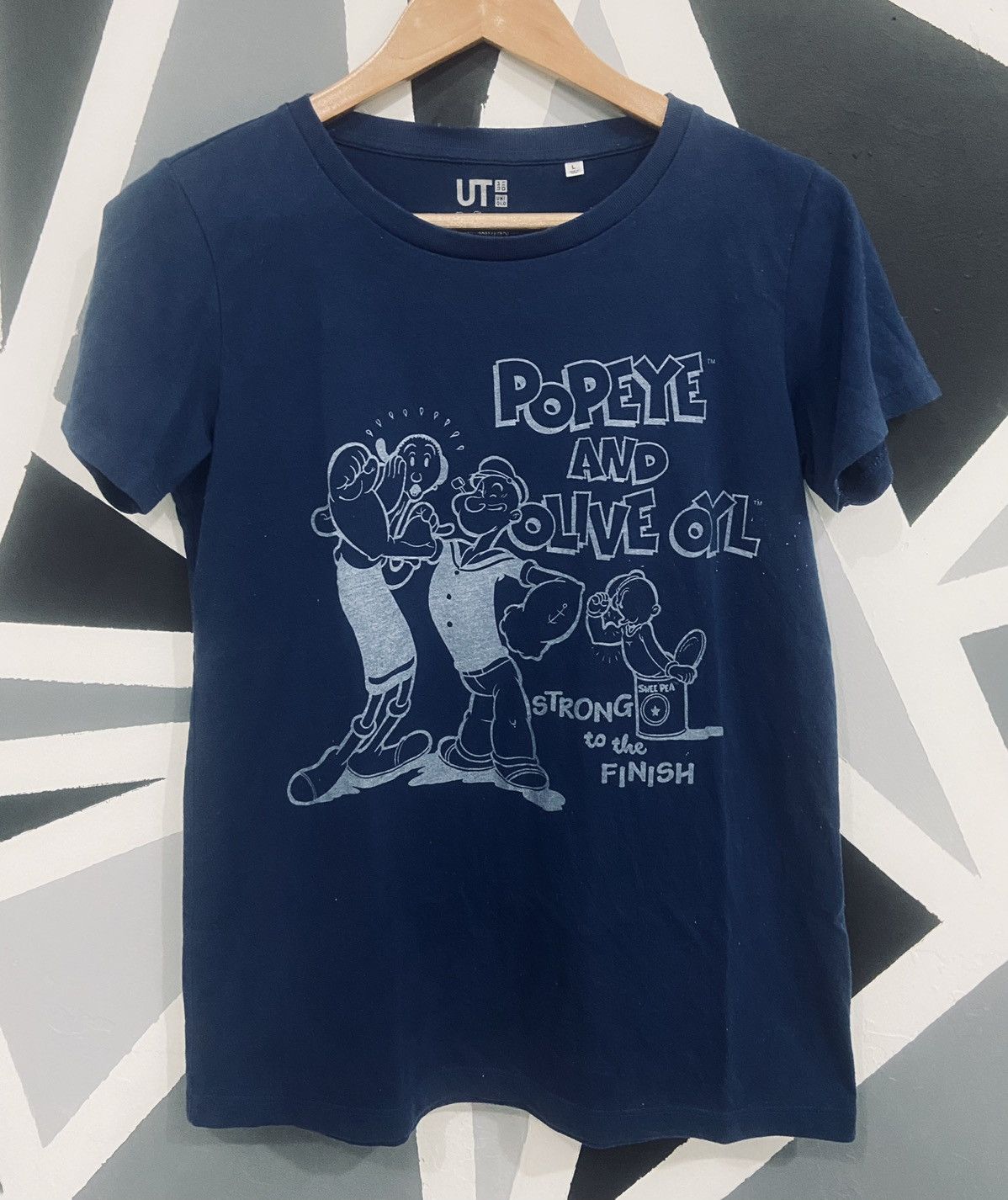 Cartoon Network × Uniqlo Popeye and Olive Oil - Strong To the Finish ...