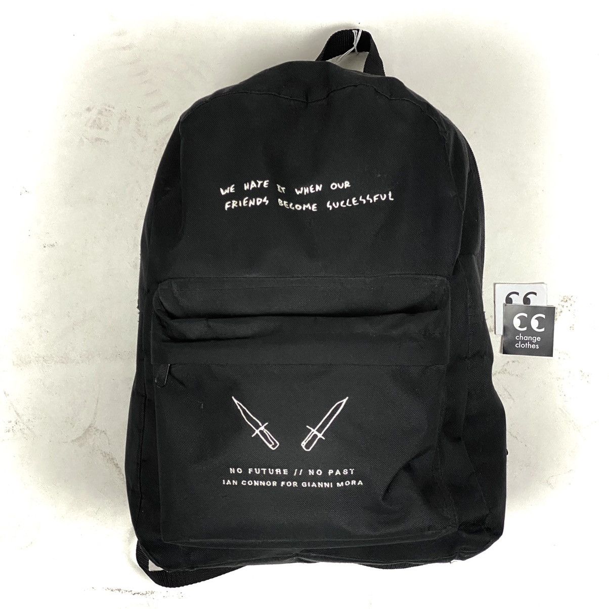 Gianni Mora gianni mora ian connor no future backpack hate successful ...