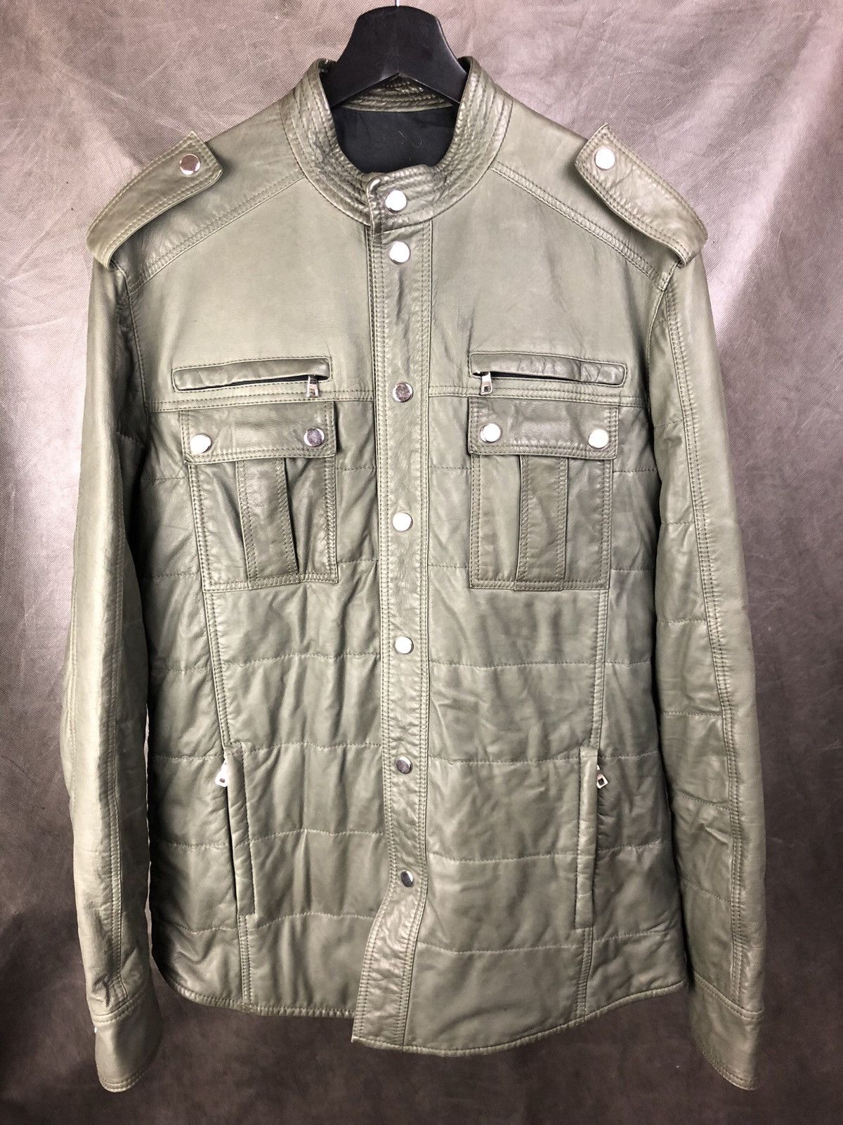 Balmain By Decarnin Leather Jacket | Grailed