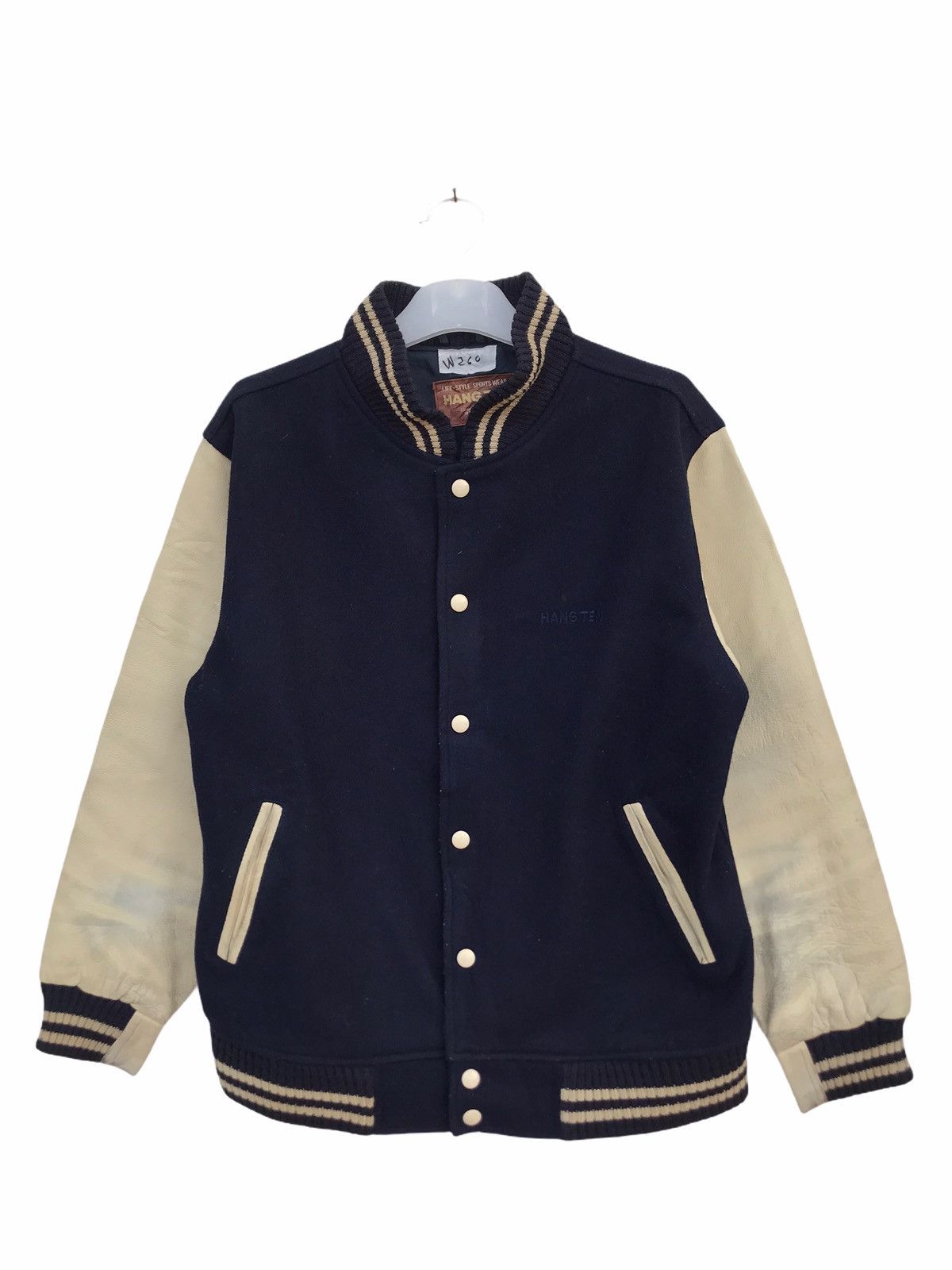Vintage Vintage Hang Ten Varsity Jacket | Grailed