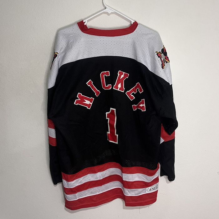 Vintage Vintage 90’s Genus Mickey Mouse Disney Hockey Jersey Large ...