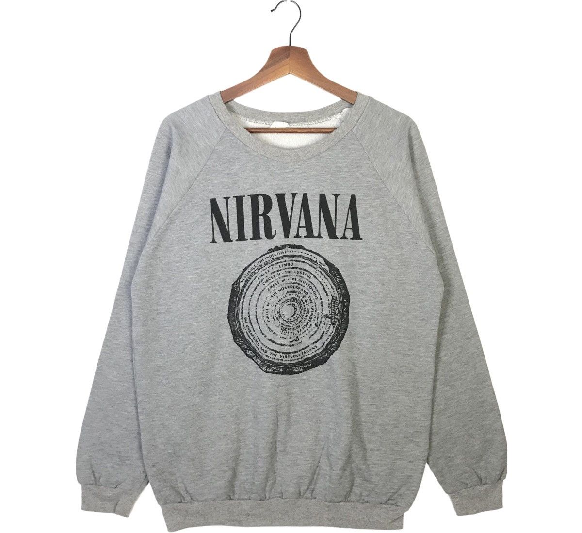 Nirvana × Rock Band × Vintage 90s Nirvana Circle Of Limbo Bootleg ...