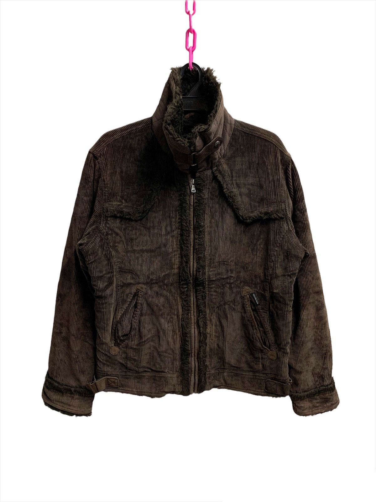 Calvin Klein × Vintage Calvin Klein Jeans Corduroi Faux Fur Inside ...