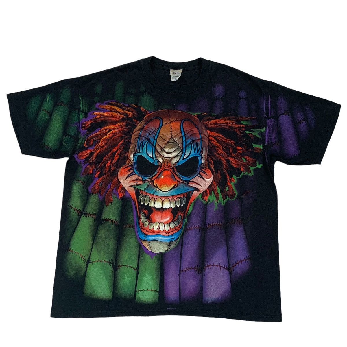 Liquid Blue × Vintage VTG Liquid Blue Evil Crazy Clown Skeleton Puppet ...