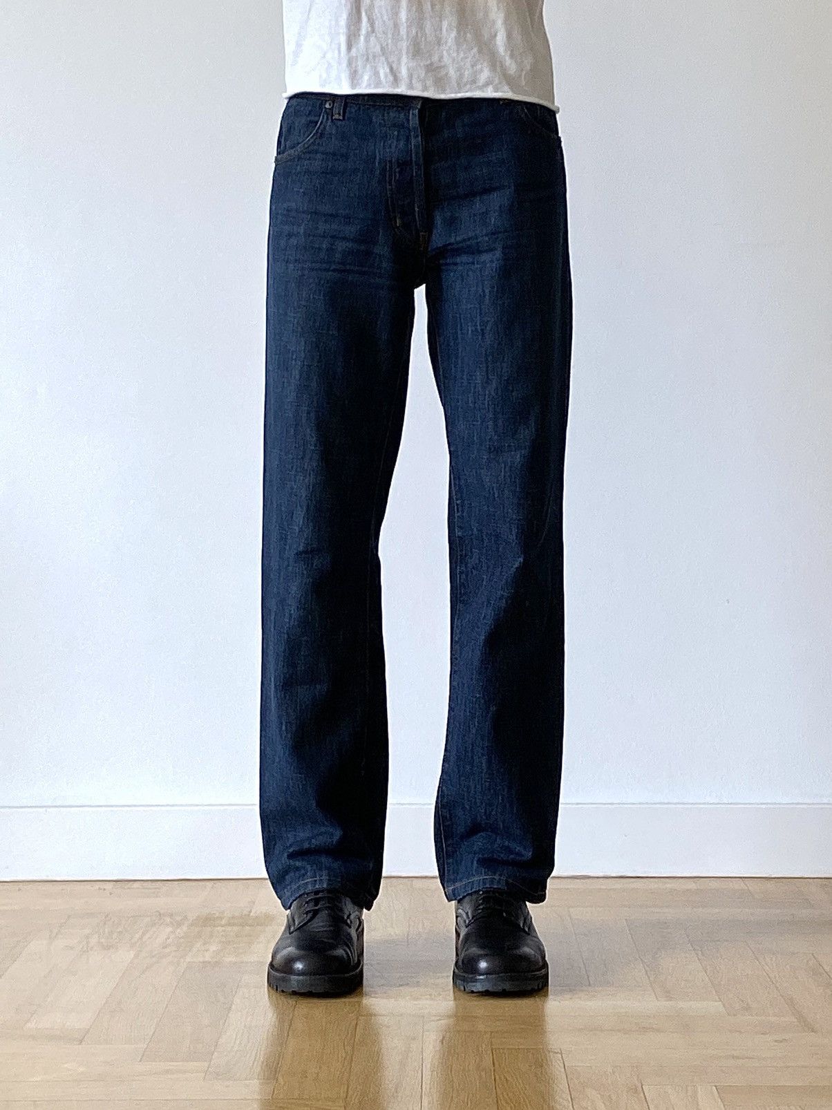 Miu Miu Vintage Miu Miu Raw Denim Jeans | Grailed
