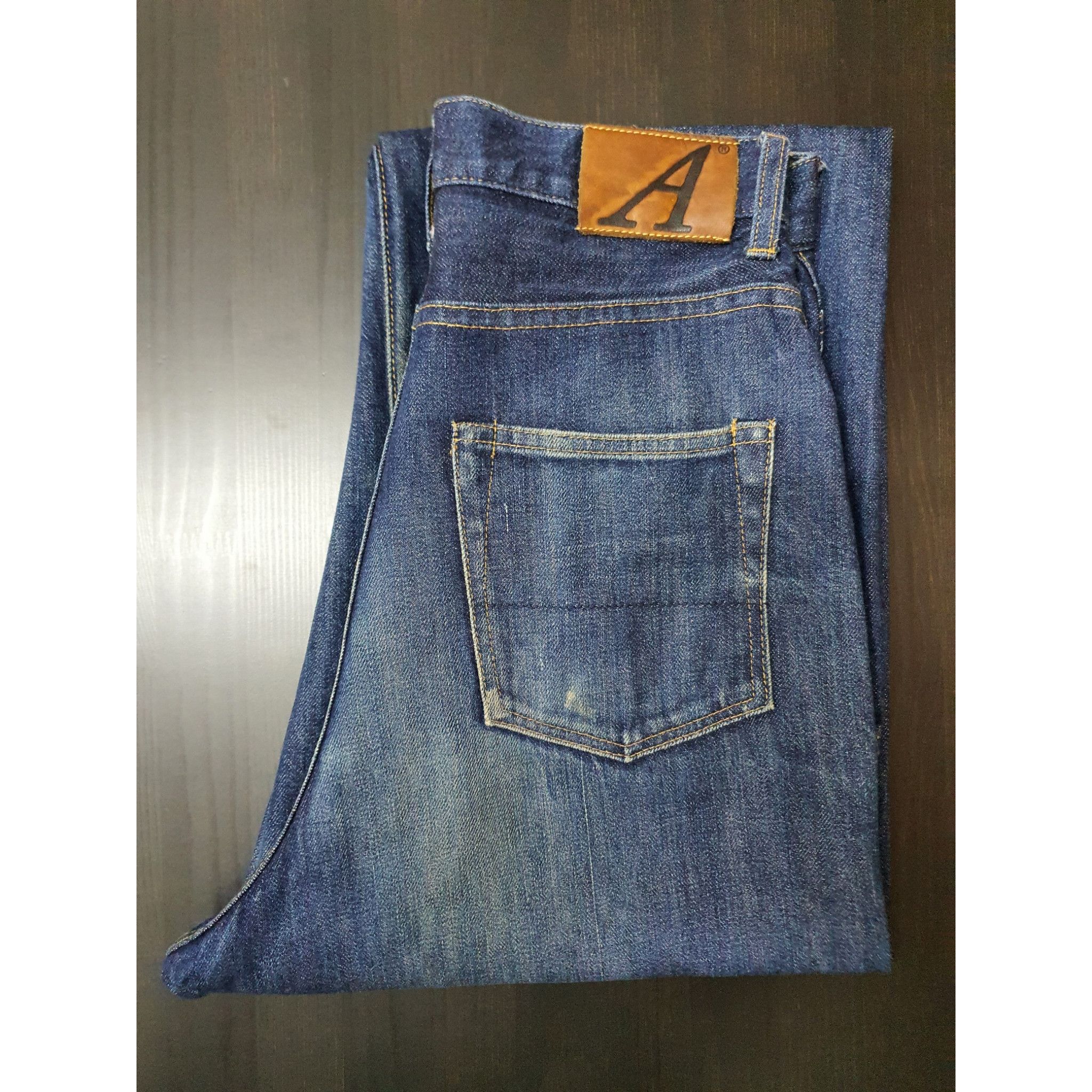 Anatomica By Wakouwa Waist 26" ANATOMICA Paris Blue Selvedge Jeans ...