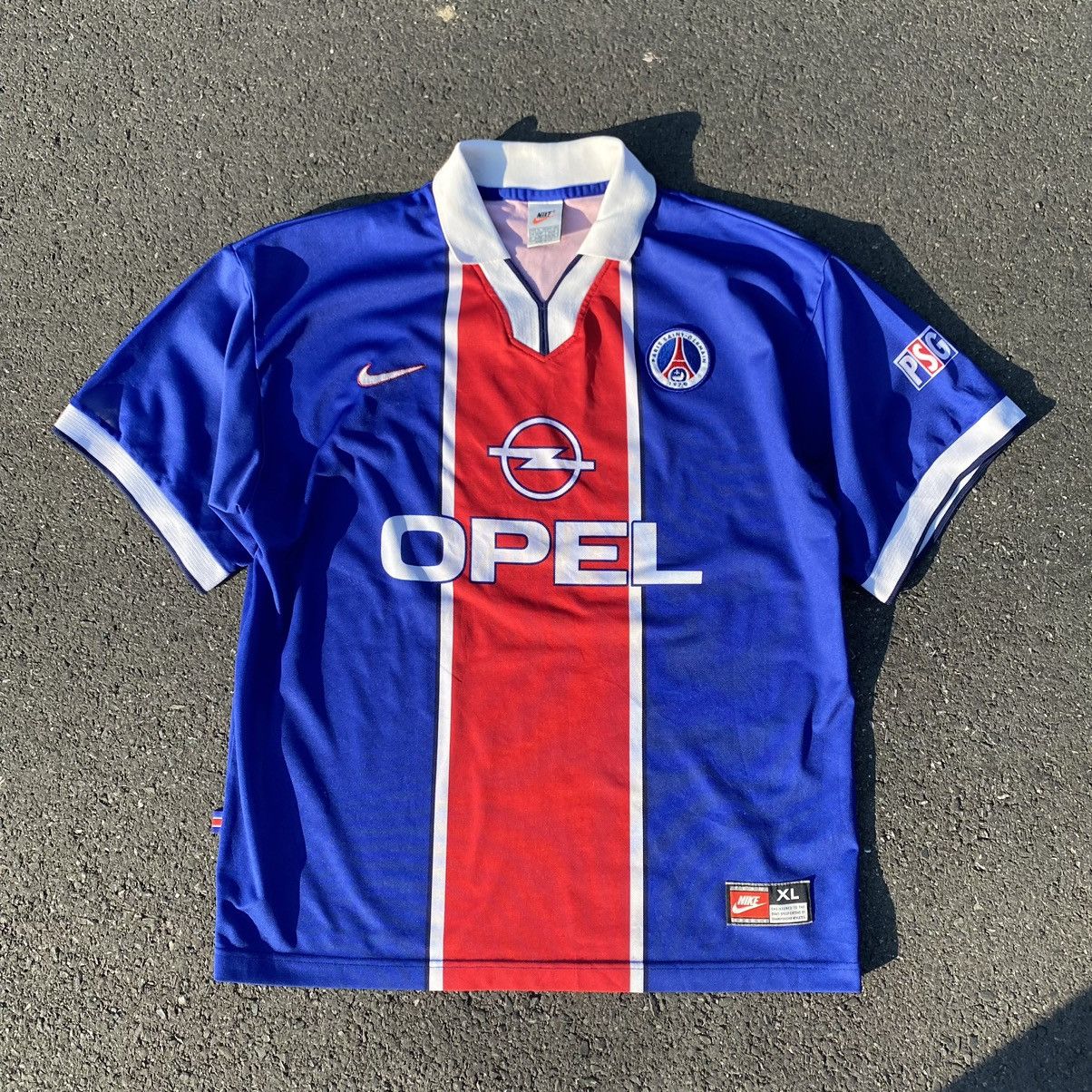 Nike Grail Vintage Nike 1997/1998 PSG Football Jersey | Grailed
