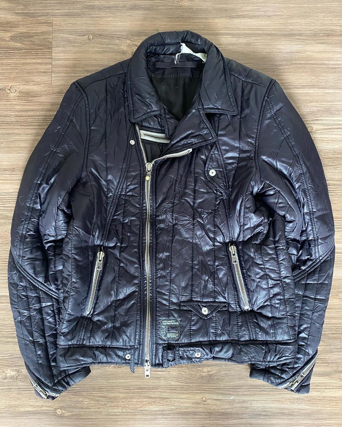 Diesel Diesel D78 Puffer Moto Jacket | Grailed