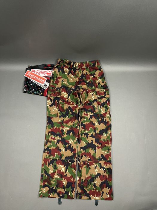 Vintage Alpenflage Camouflage Swiss Military m70 Sniper Cargo Pants ...