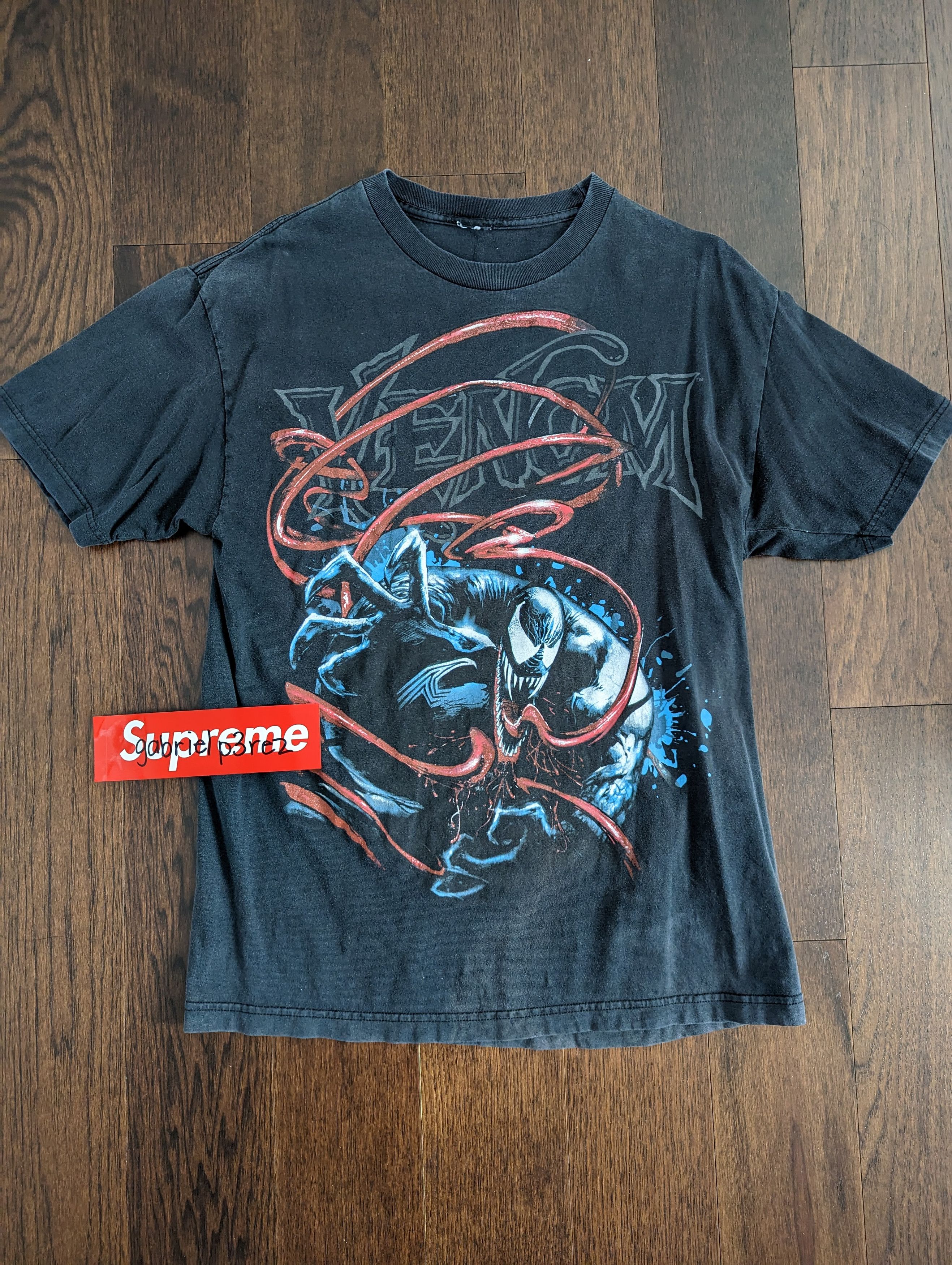 Mad Engine × Marvel Comics × Vintage Vintage Marvel Venom Mad Engine T ...