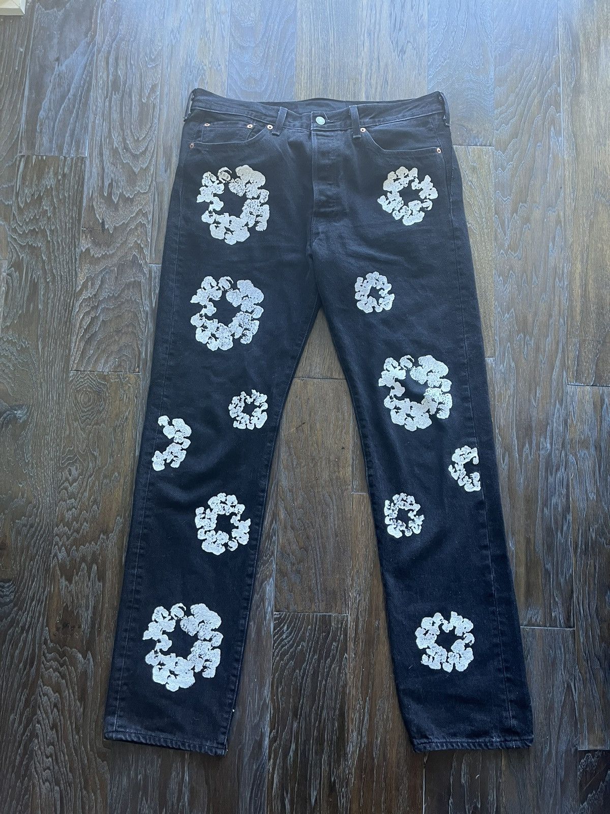 DENIM TEARS Denim Tears x Levi’s Jeans ‘black’ | Grailed