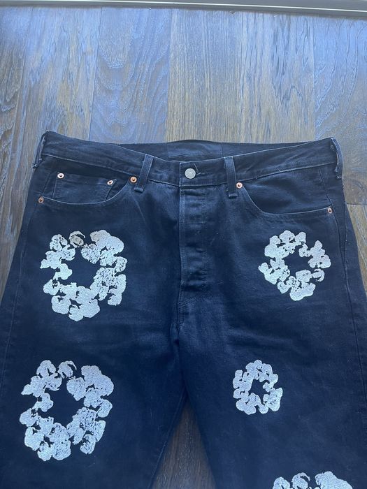 DENIM TEARS Denim Tears x Levi’s Jeans ‘black’ | Grailed