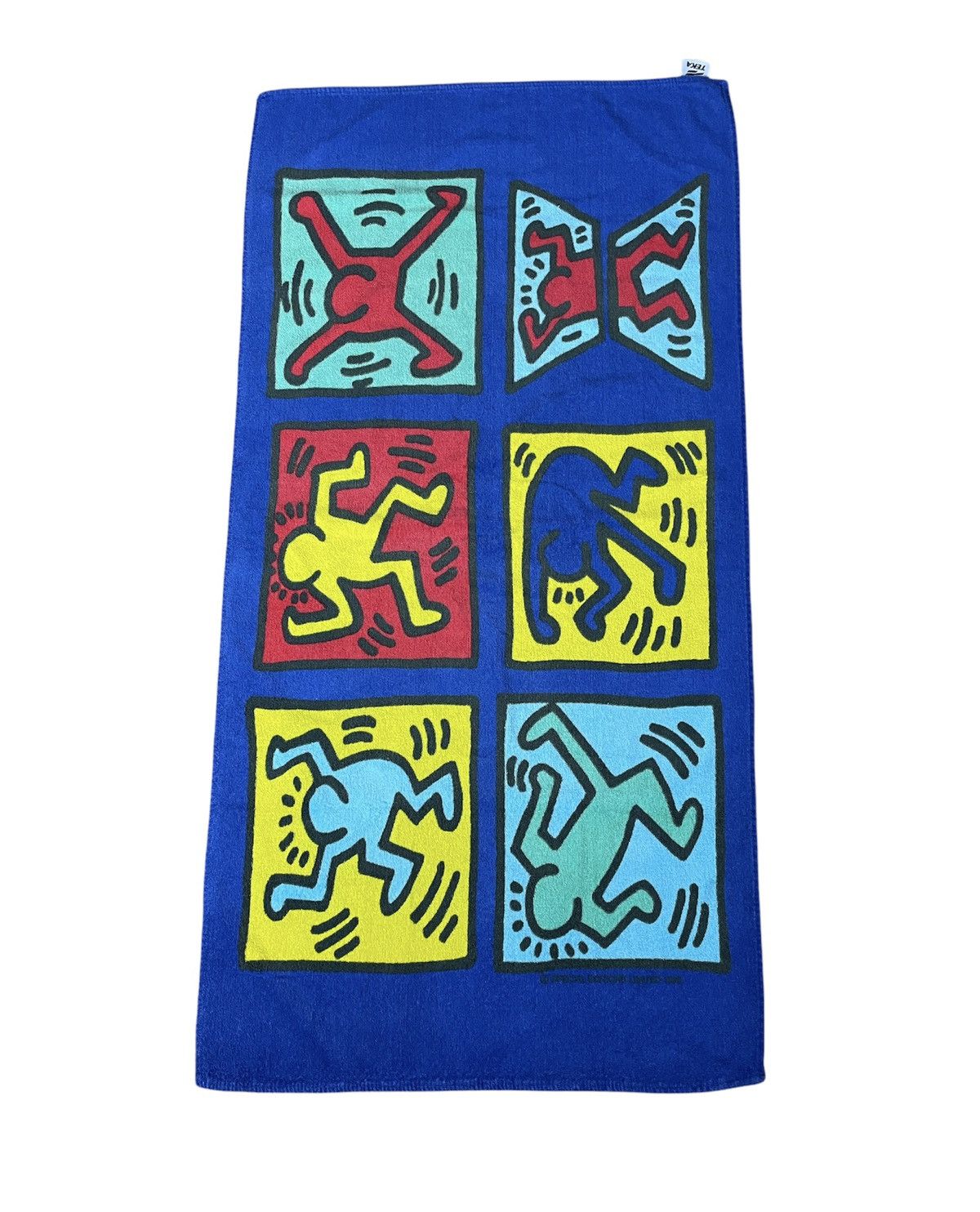 Keith Haring × Playboy × Vintage Vintage 90s License Keith Harring Playboy Art Archive Towel ...