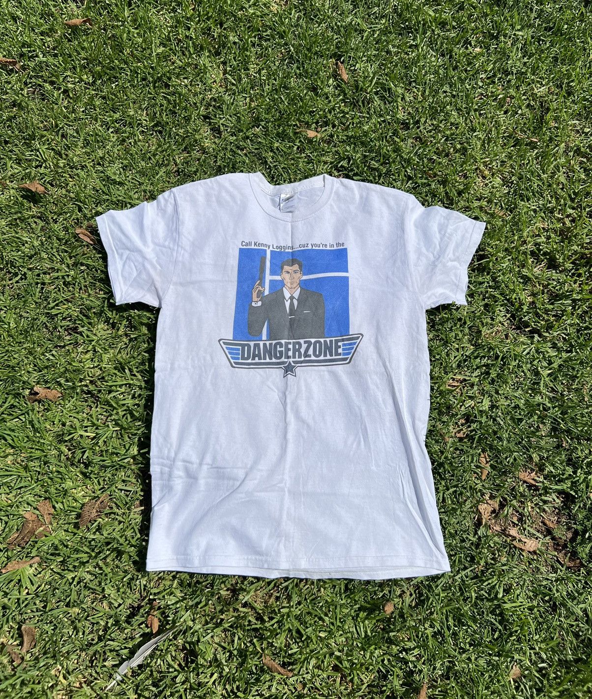 Vintage Vintage Danger Zone T-shirt 90s Street Wear Y2K Casual Style ...