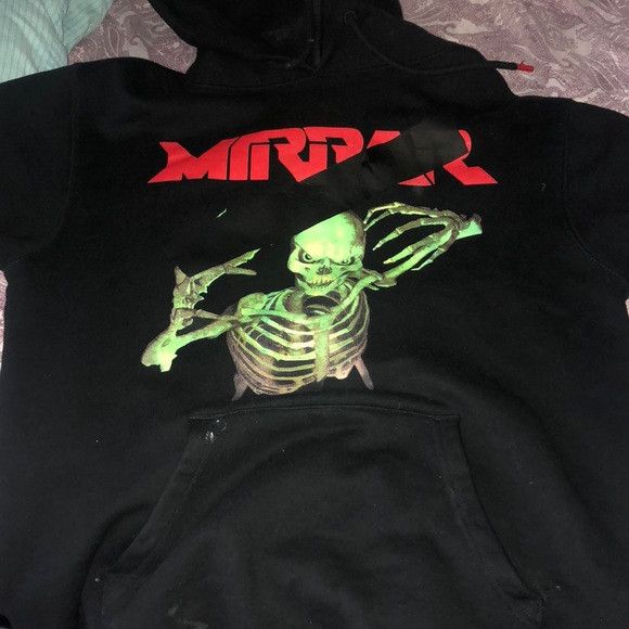 Off-White Off White Skull Mirror Hoodie | Grailed