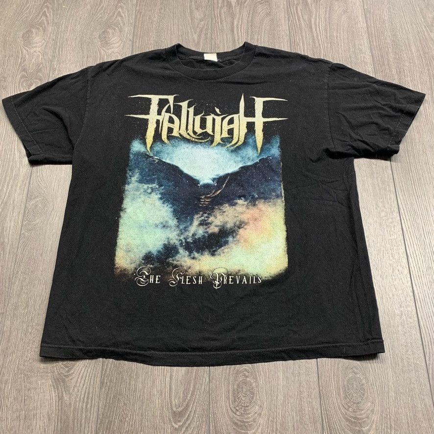 Band Tees × Vintage Vintage Fallujah The Flesh Prevails Metal Band T ...