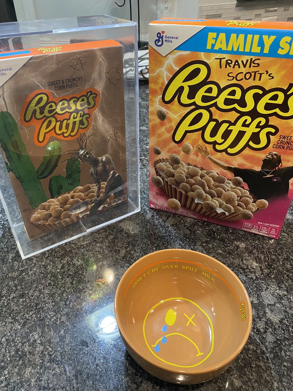 Travis Scott Travis Scott Reese’s Puff Cereal Box | Grailed