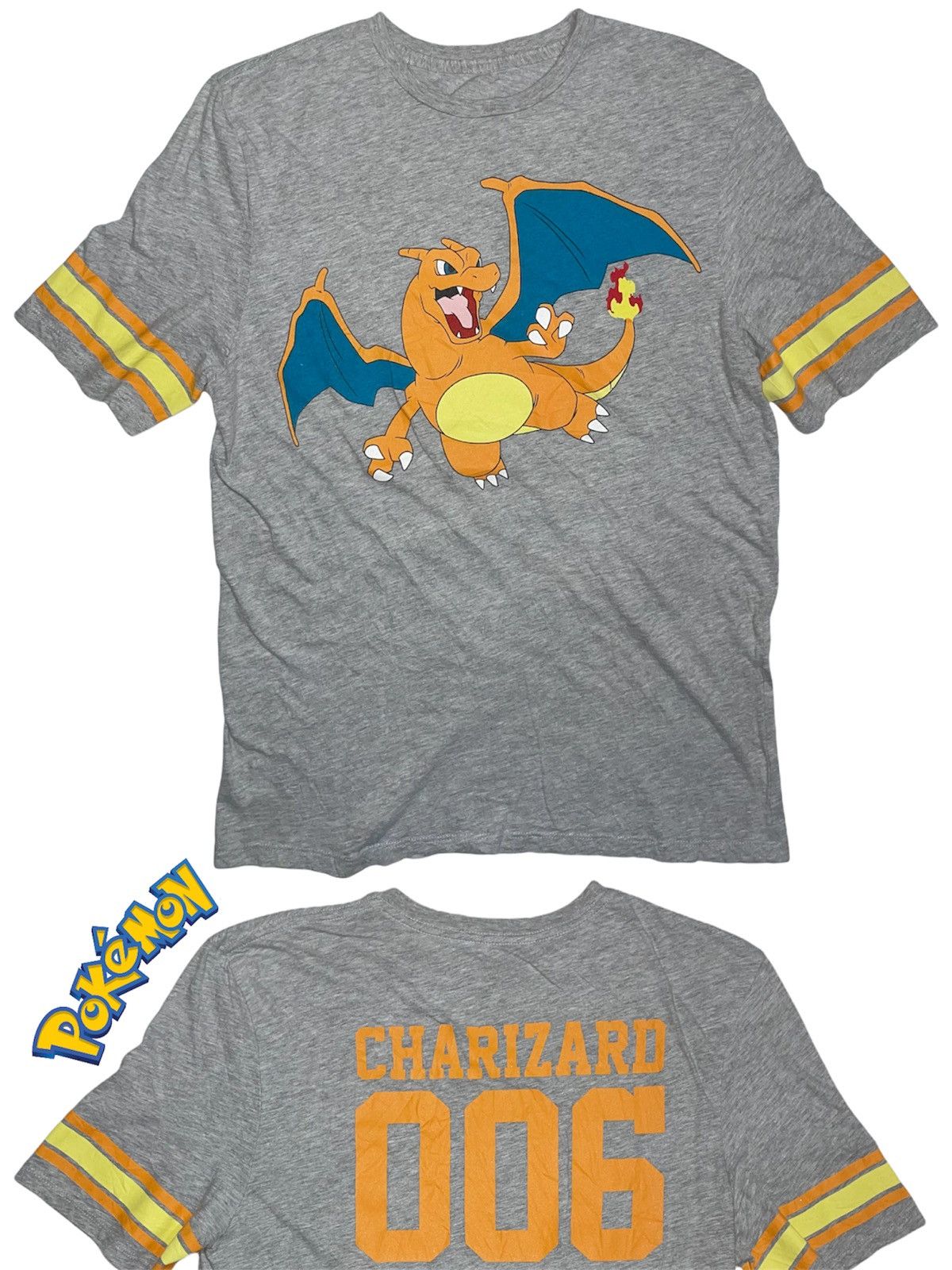 Vintage Vintage 2015 Pokemon Charizard Fire elements big print | Grailed